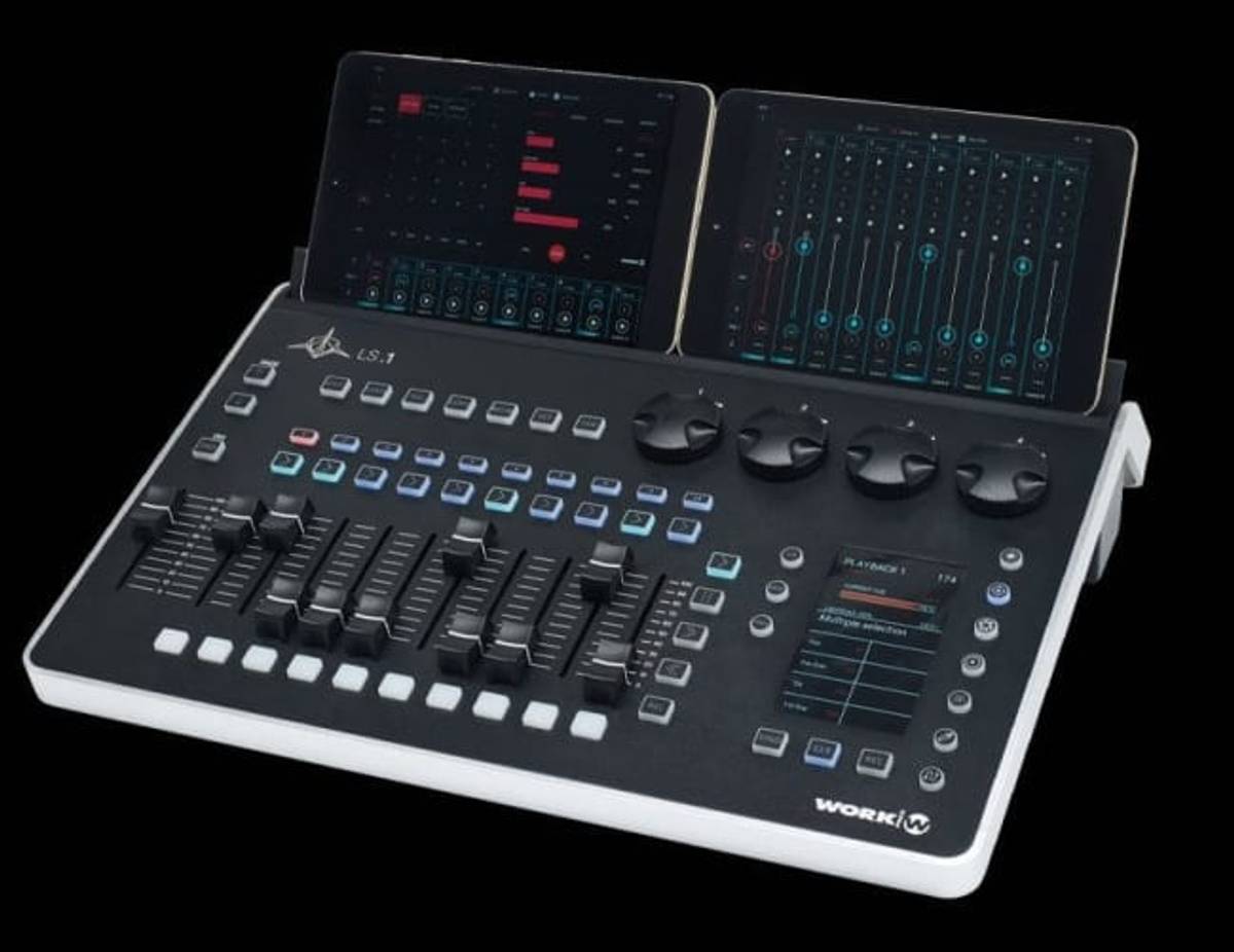 8 DMX universes with physical controls. - Viratech