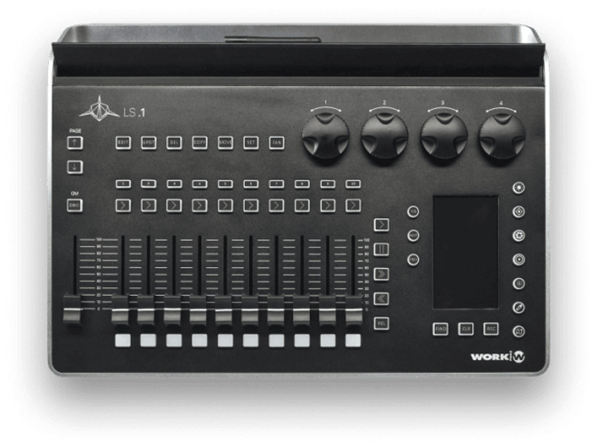 8 DMX universes with physical controls. - Viratech